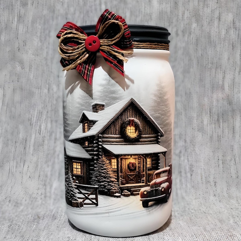 White Mason Jars for Vases - Etsy