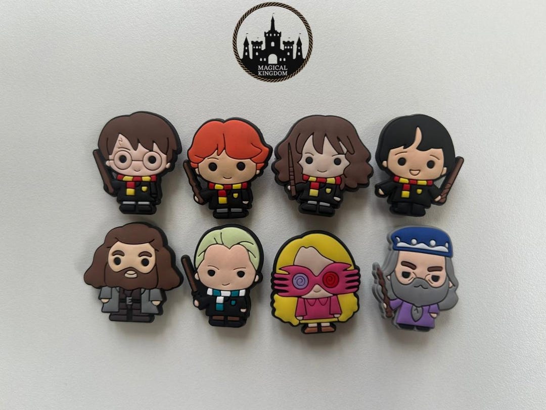 Harry Potter Character Style Selection of Croc Charms, Shoe Charms ...
