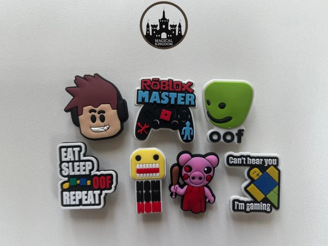 Roblox Character Style Selection of Croc Charms, Shoe Charms, Jibbitz ...