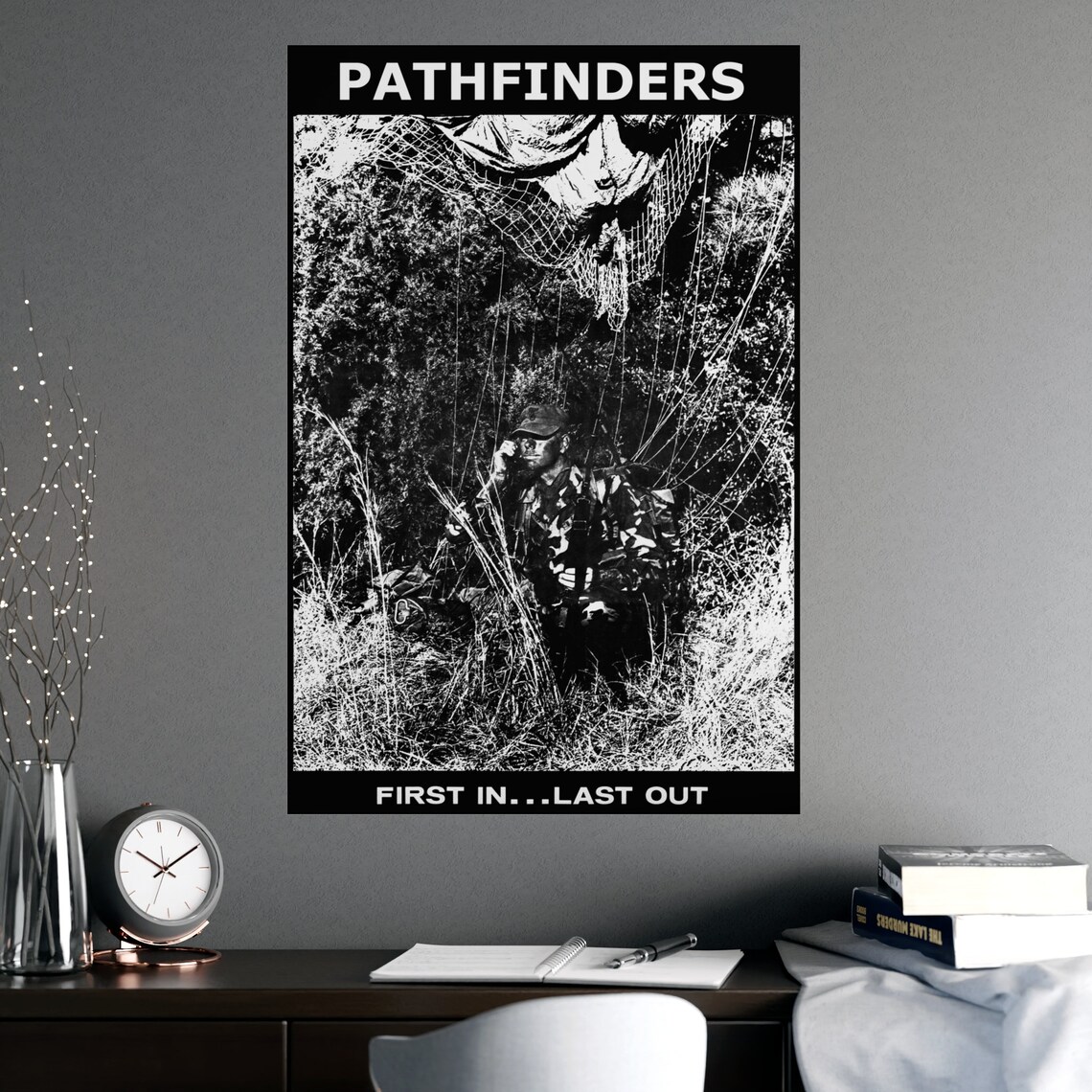 Army Pathfinder Poster, Retro 60's / 70's Pathfinder Picture, Army ...