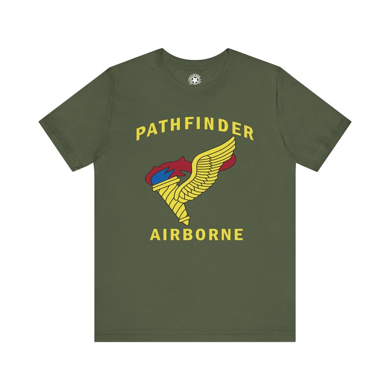 Retro US Army Pathfinder Airborne Military Tee Shirt 60's -80's Style ...