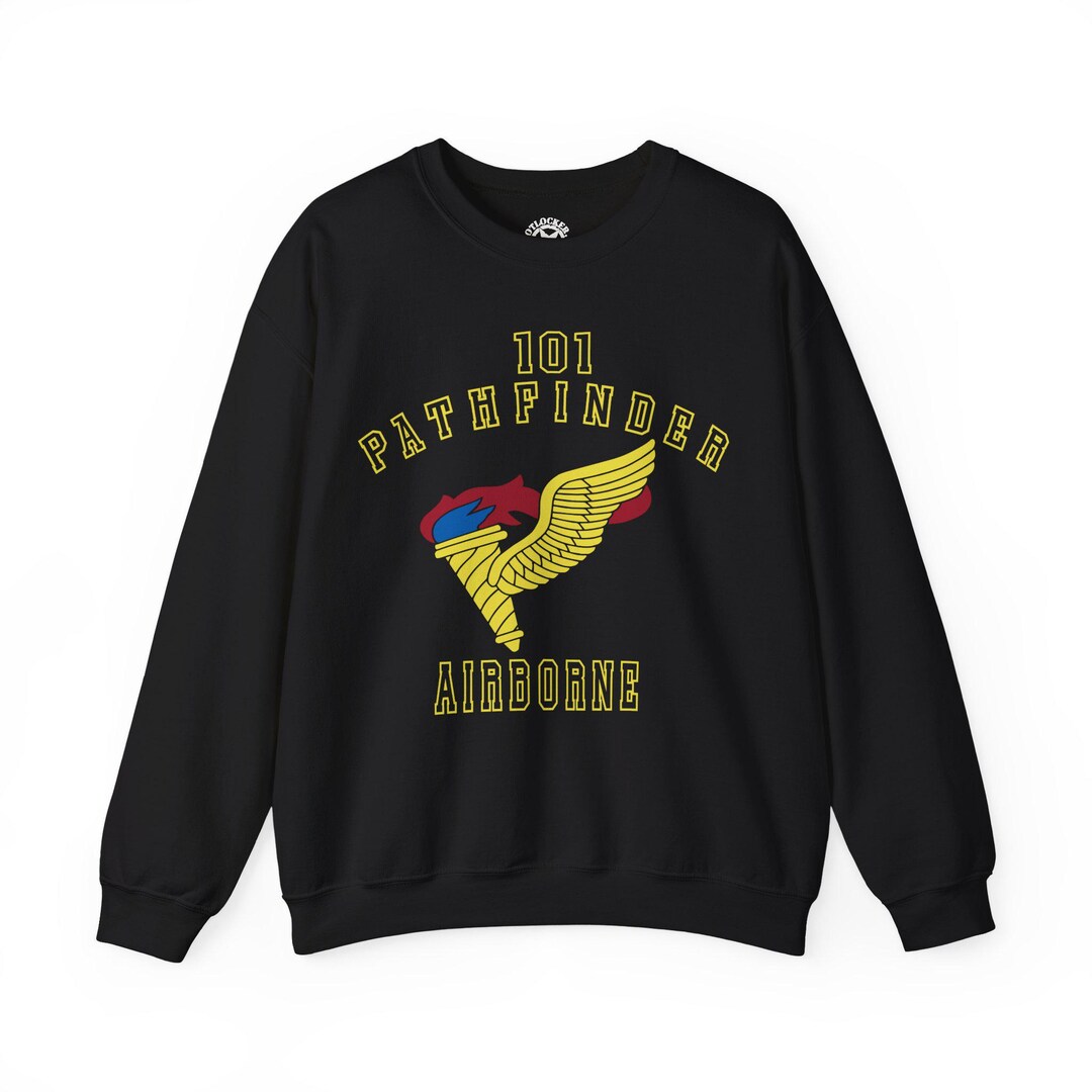 101st Pathfinders Airborne, Vietnam War, Retro Paratrooper Sweatshirt ...