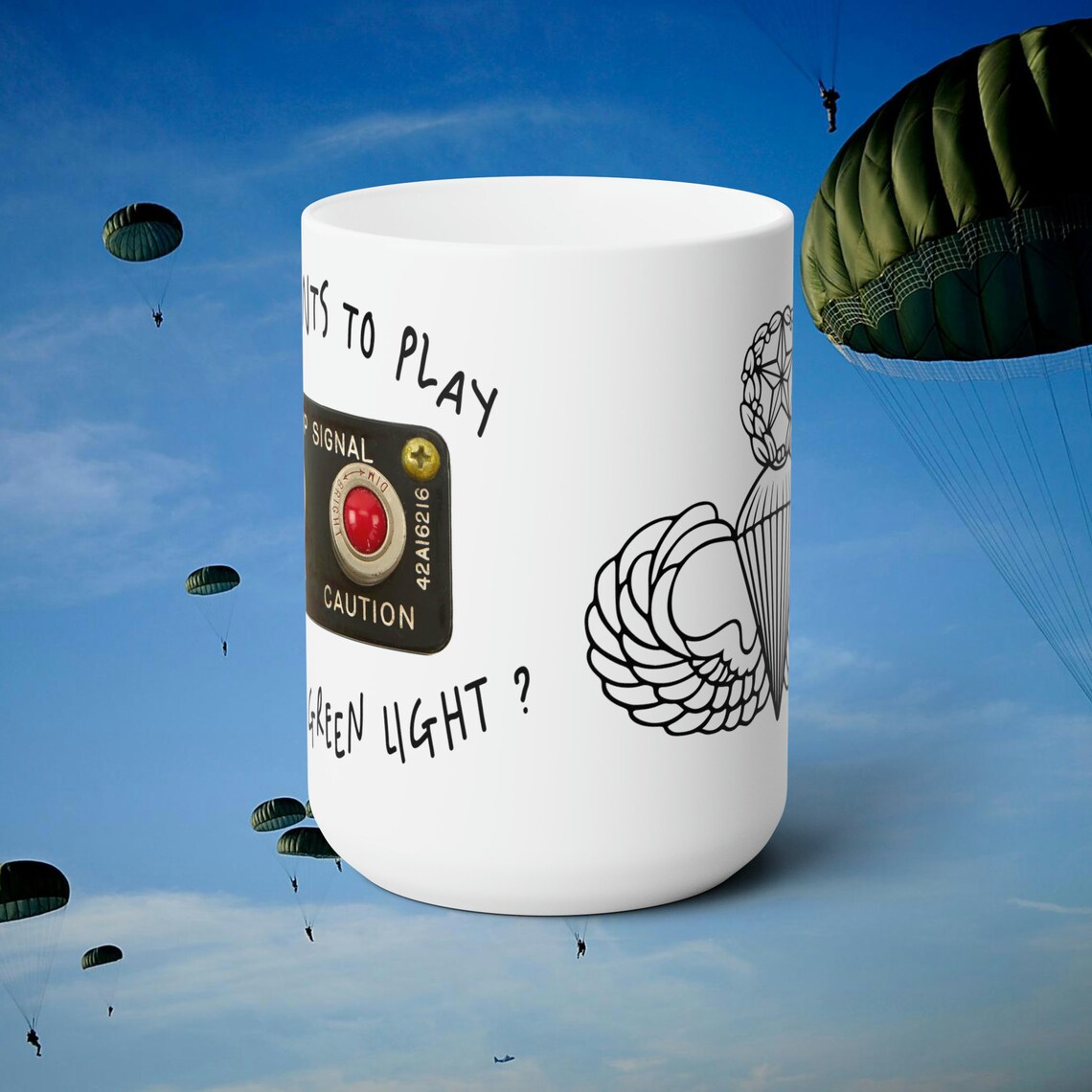 Red Light Green Light, AIRBORNE, All American, Army Paratrooper, Jump ...