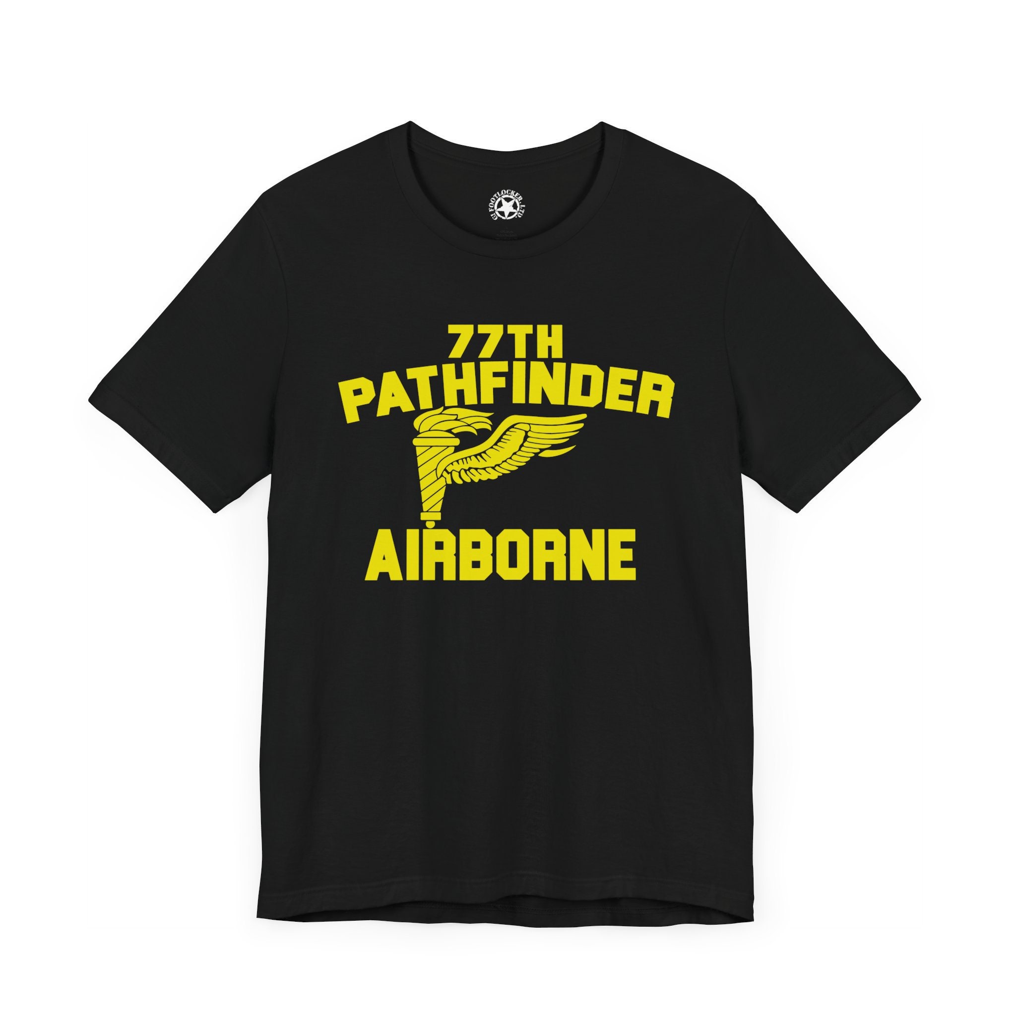 Retro 77th Infantry Detachment, Pathfinder Airborne Military Tee Shirt ...