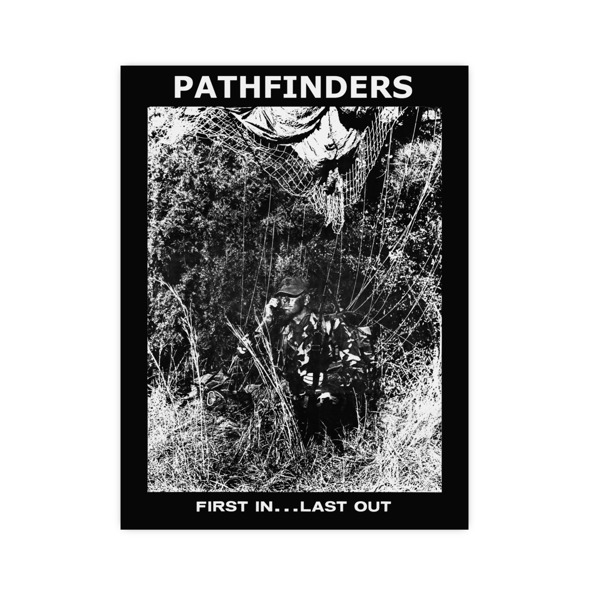 Army Pathfinder Poster, Retro 60's / 70's Pathfinder Picture, Army ...