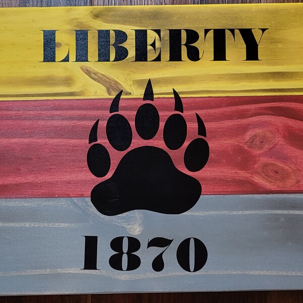 Pineland Flag Art - Etsy