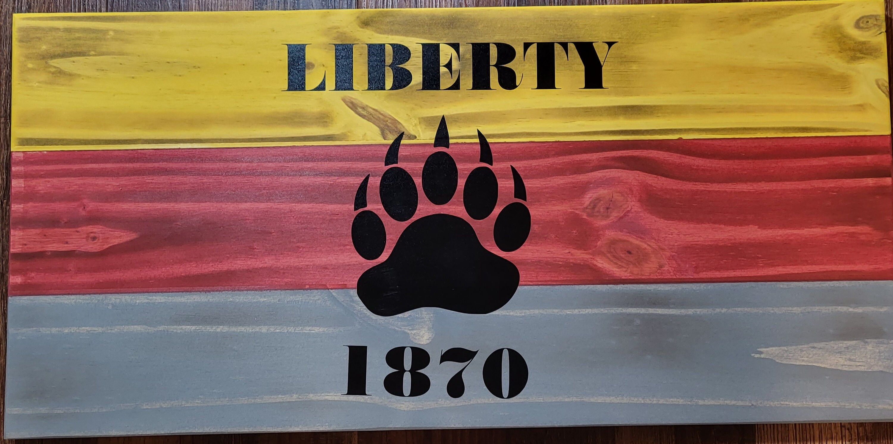 Wooden Flag, US Army Special Forces, People's Republic of Pineland ...