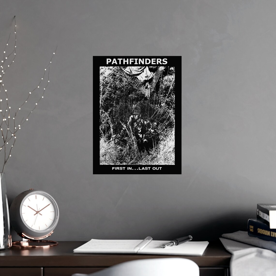 Army Pathfinder Poster, Retro 60's / 70's Pathfinder Picture, Army ...