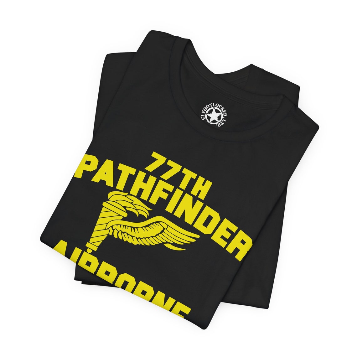 Retro 77th Infantry Detachment, Pathfinder Airborne Military Tee Shirt ...