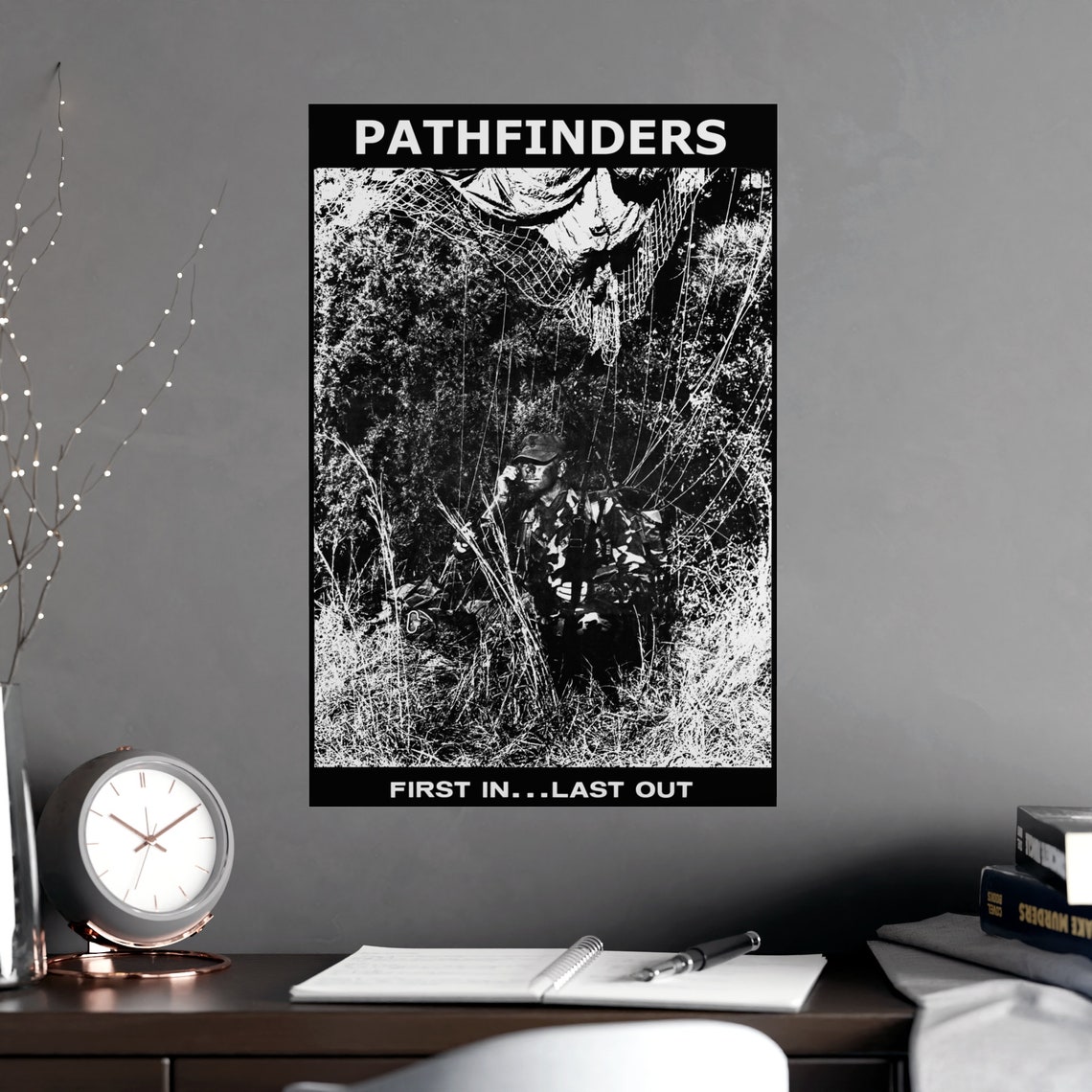 Army Pathfinder Poster, Retro 60's / 70's Pathfinder Picture, Army ...