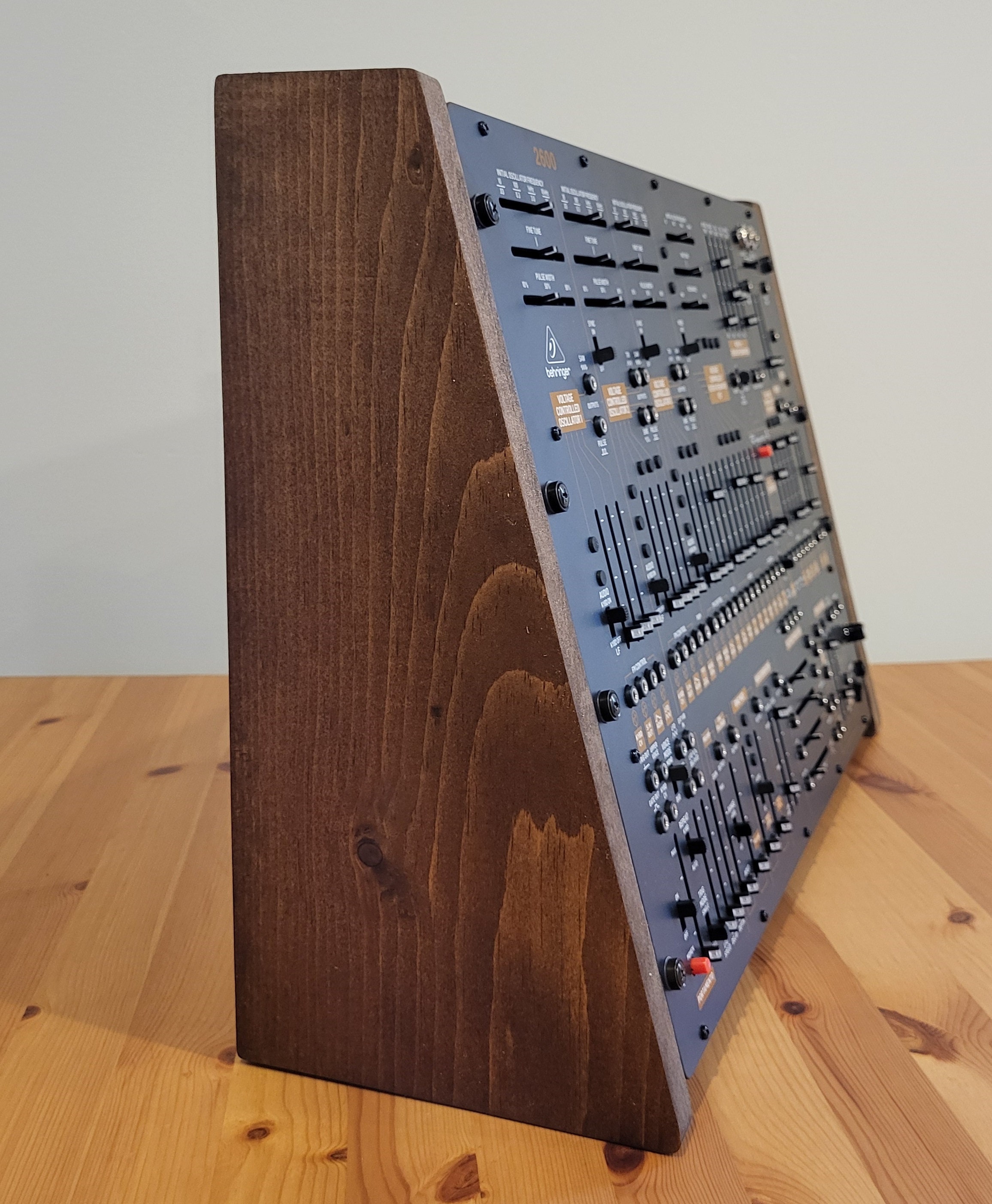 Custom Handmade Wooden Side Panels for Behringer 2600 or 8U Rack Mount ...