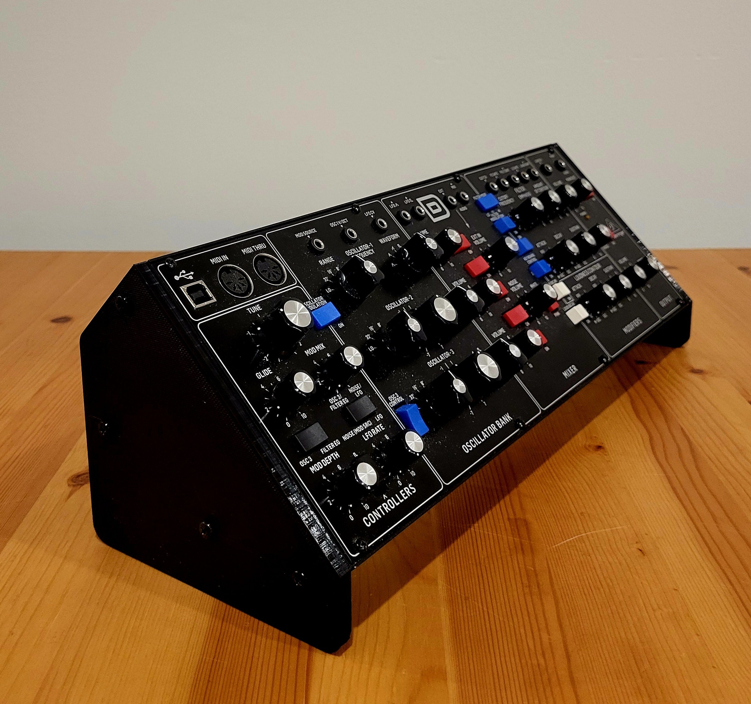 Custom 3D Printed Side Panels for Behringer Pro-800, Model-d, Neutron ...