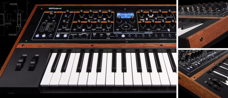 Custom Handmade Wooden Make-over for the Roland Jupiter Xm - Etsy