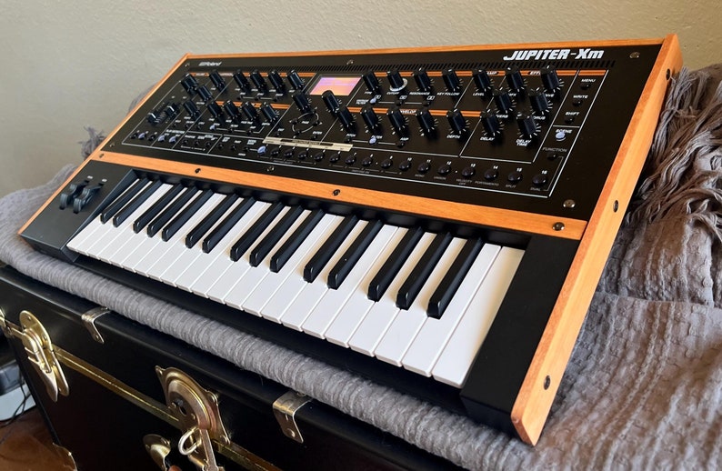 Custom Handmade Wooden Make-over for the Roland Jupiter Xm - Etsy