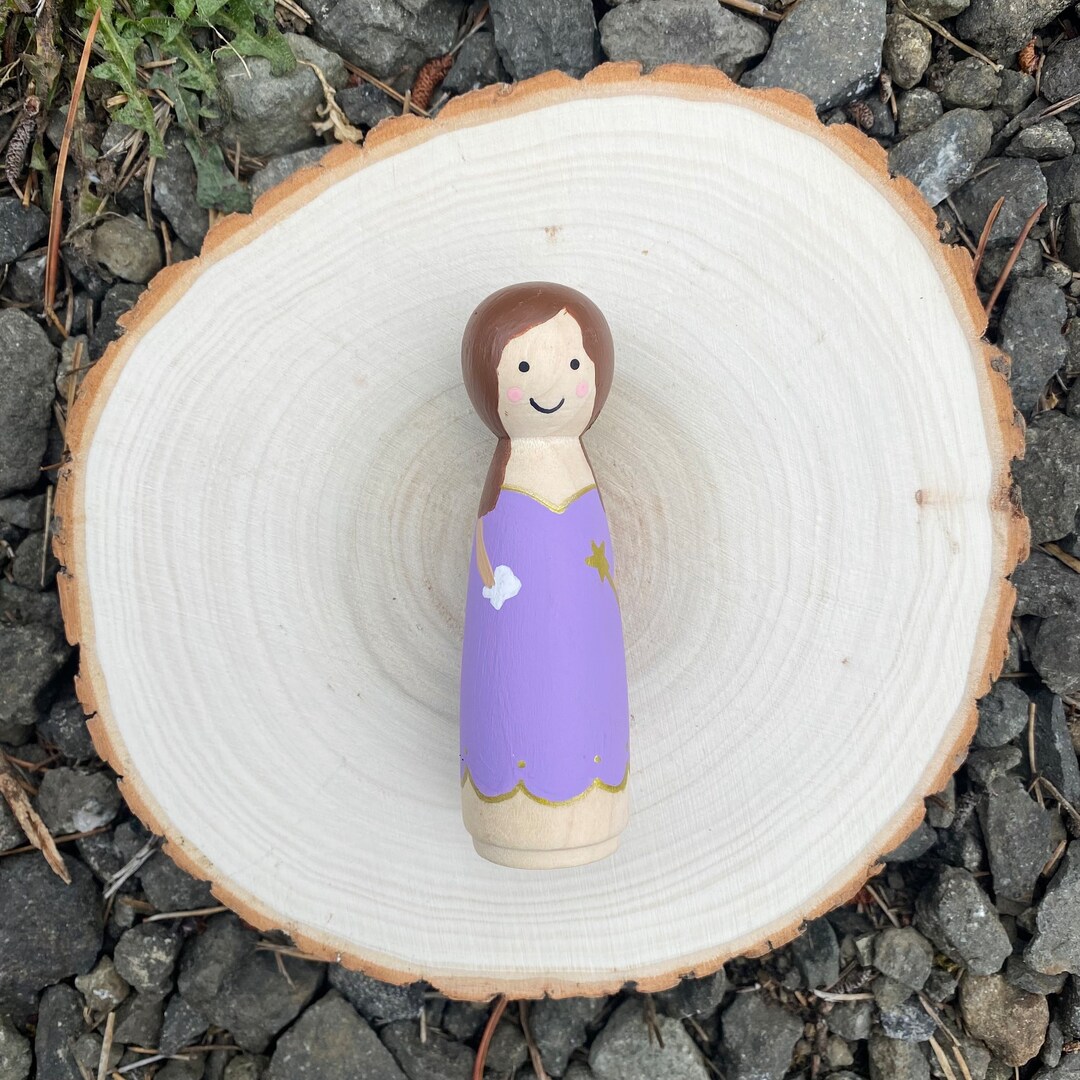 Tooth Fairy Doll Tooth Fairy Peg Doll First Tooth Gift Tooth Fairy Gift ...
