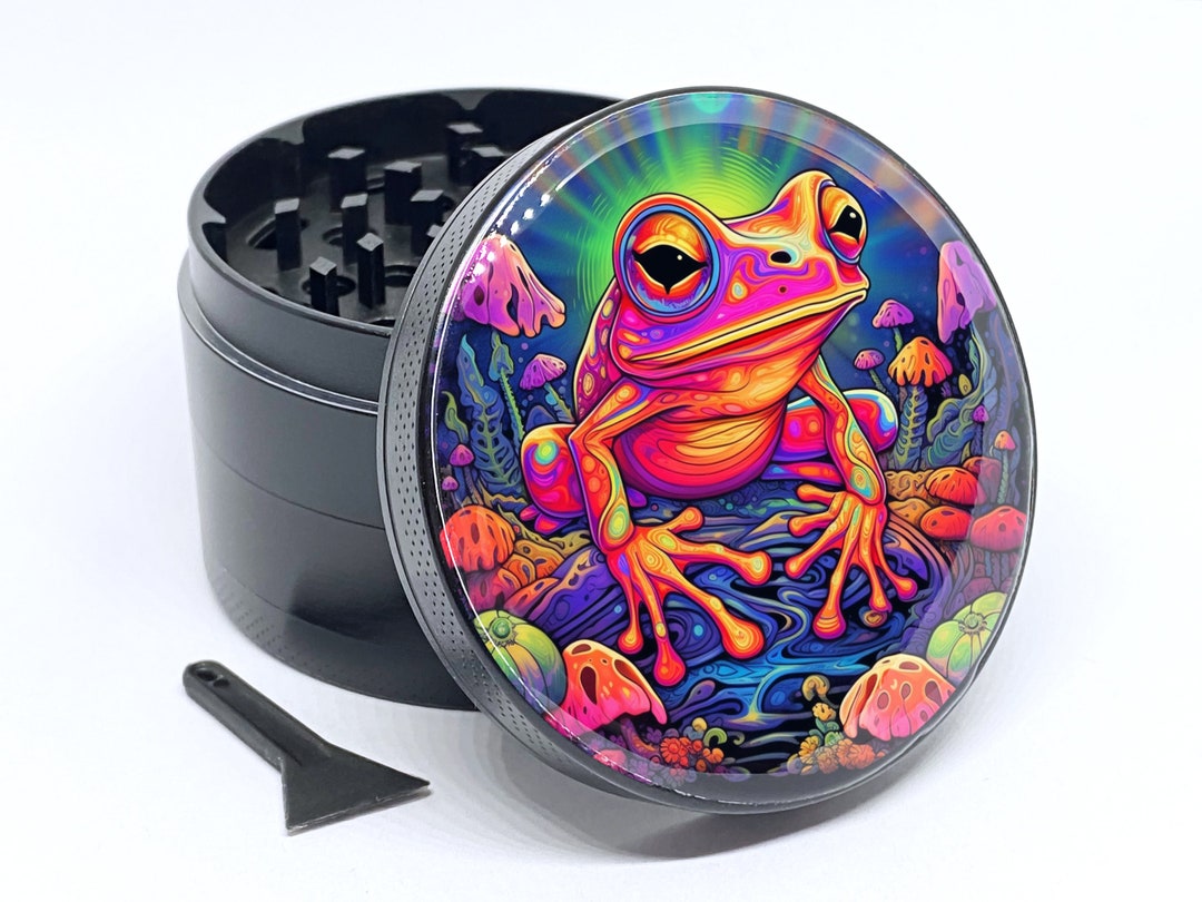 Psychedelic Frog Grinder 2.5 Inch - Etsy