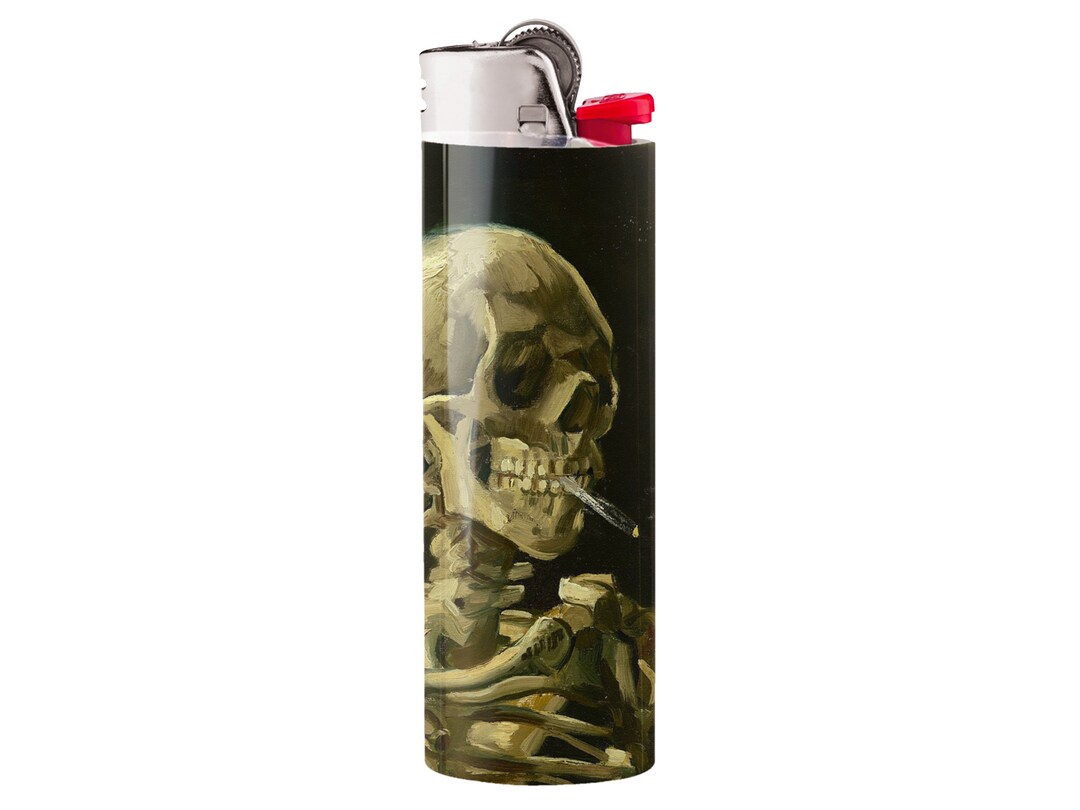 Smoking Skeleton Lighter - Etsy