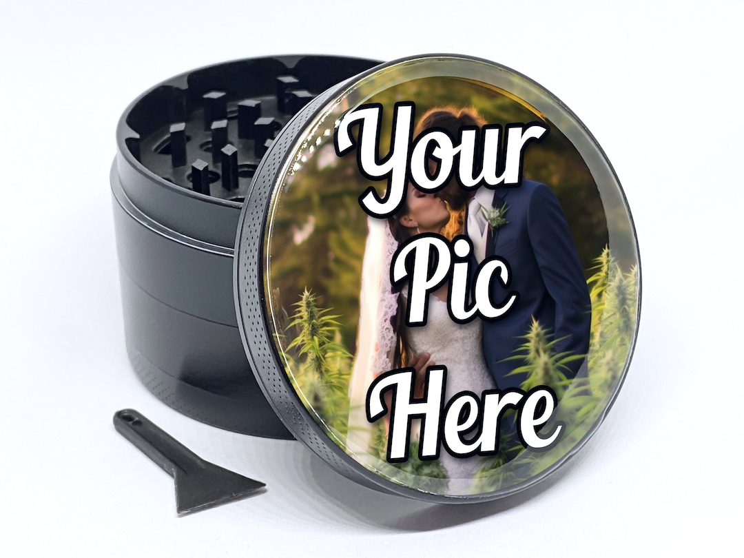Custom Wedding Photo Grinder 2.5 Inch - Etsy