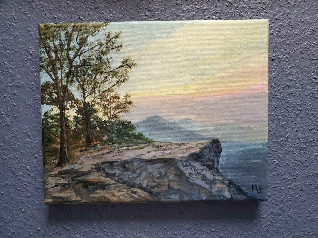Landscape, Painting From Reference Photo - Etsy