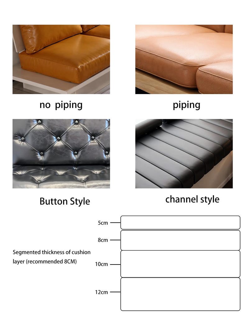 Green Apple Color Faux Leather Seat Cushion, Faux Leather Backrest ...