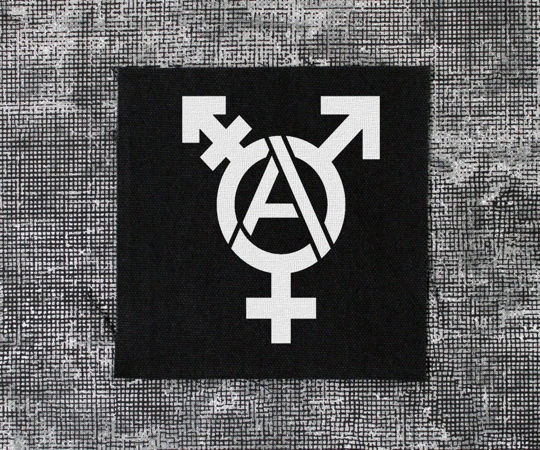 Trans Anarchy Patch, Trans Equality, Punk Patches, Punk Patch, Sew on ...