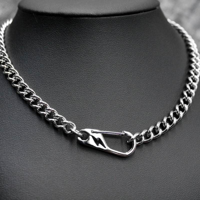 Curb Chain Bolt Ring - Etsy