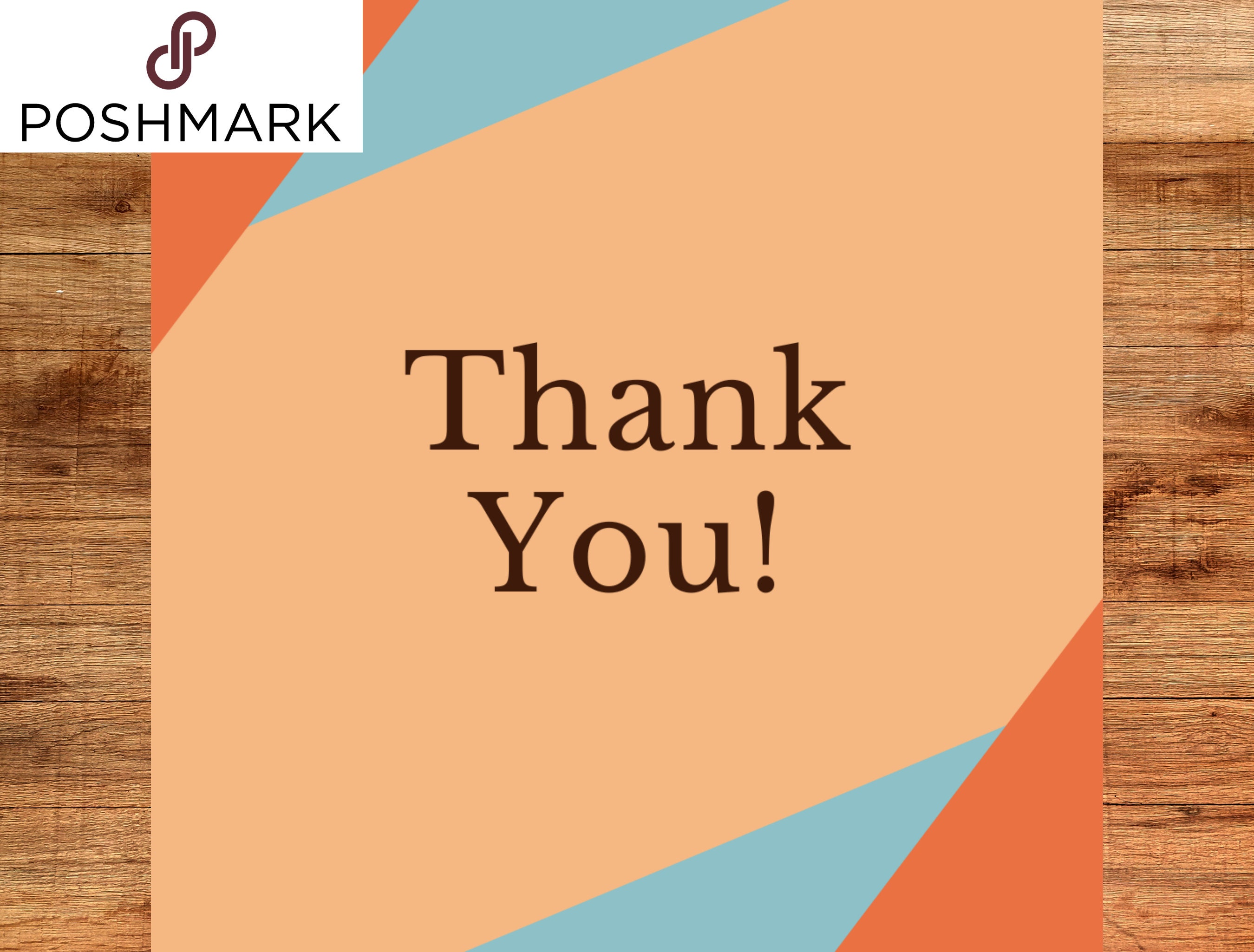 40 Poshmark Sale Signs Blue Peach Collection / Instant - Etsy