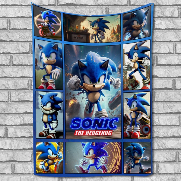 Custom Sonic Plush - Etsy