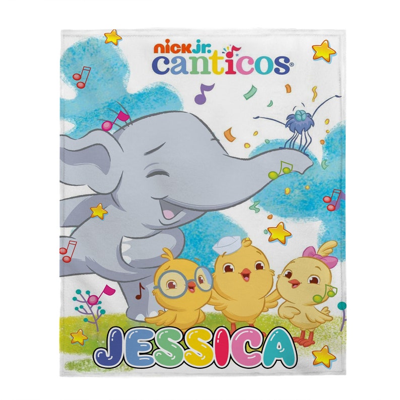 Fiesta Canticos Characters Blanket Personalized Canticos - Etsy