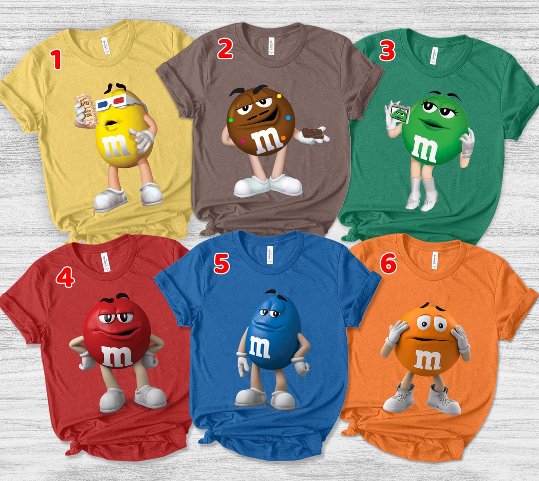 M&M T Shirt M and M T Shirt Group Family Halloween Costume T - Etsy