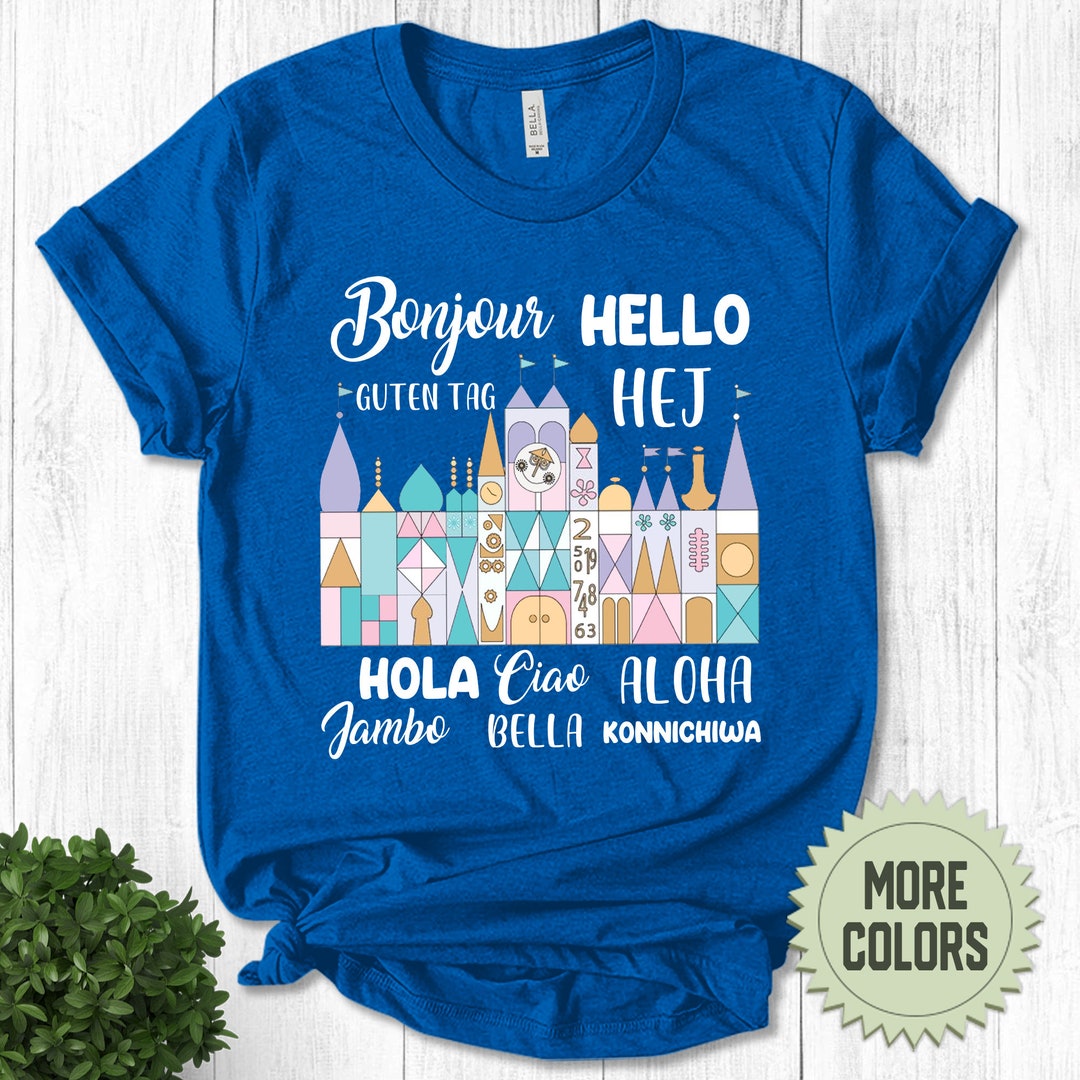 Its A Small World Shirt Disney Shirt Disney Small Etsy