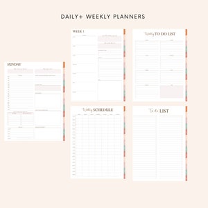 Digital Self Care Planner Undated Yearly Monthly Daily Planner iPad ...