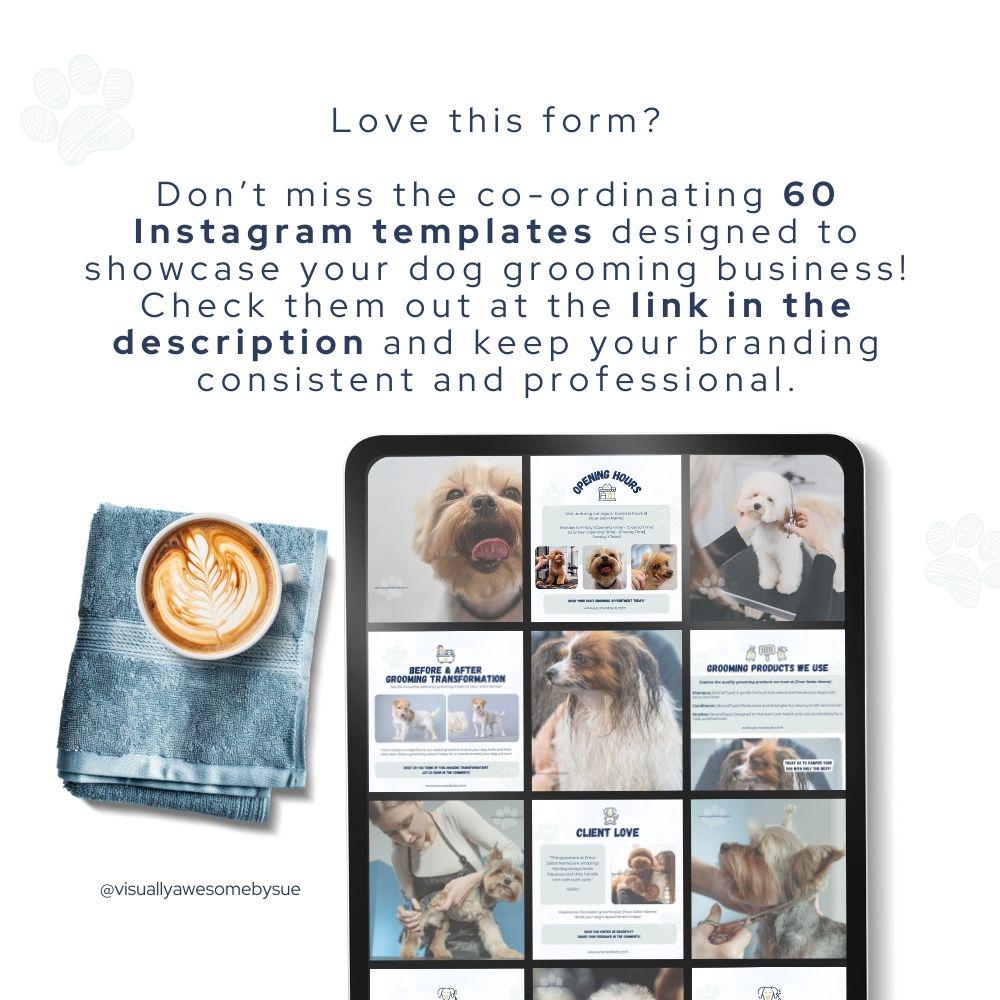 Dog Grooming Desensitisation Guide and Plan INSTANT Digital Download ...