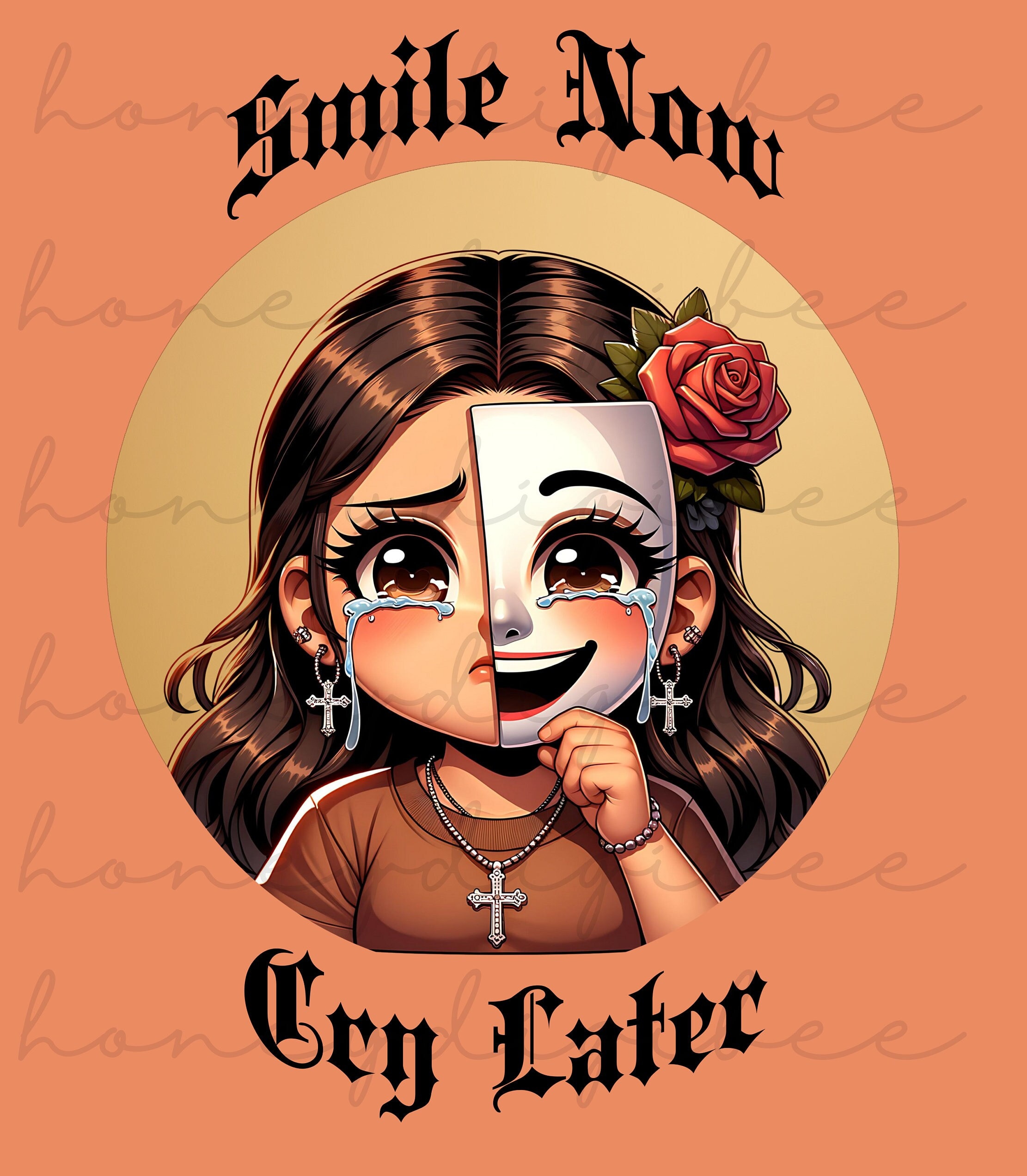 Smile Now Cry Later PNG - Etsy