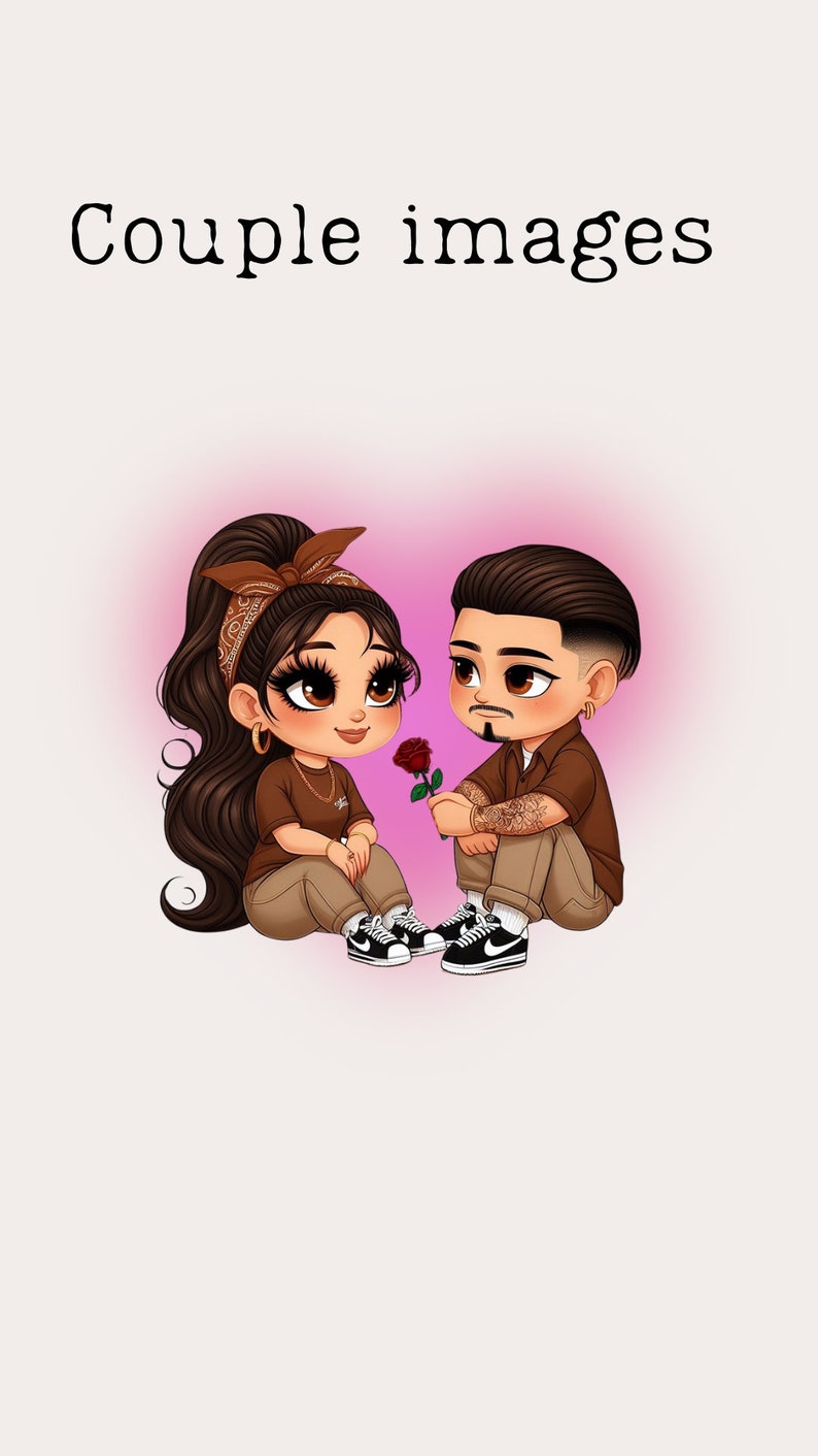 Cholo Couple Valentine, Chola Valentine PNG - Etsy