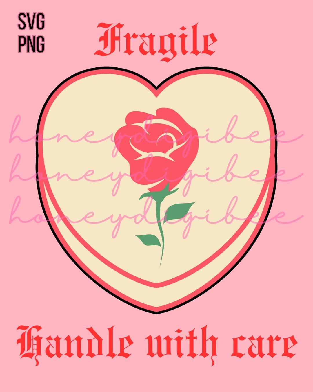 Mazapan De La Rosa Valentine PNG and SVG - Etsy