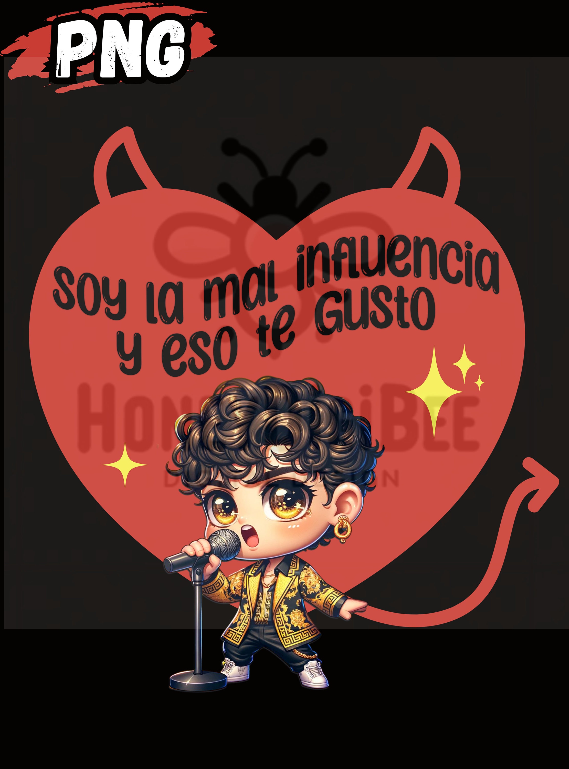 Xavi La Diabla PNG - Etsy