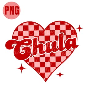 Chula Checkered Heart PNG, Valentines Day Png, Retro Valentine Png ...