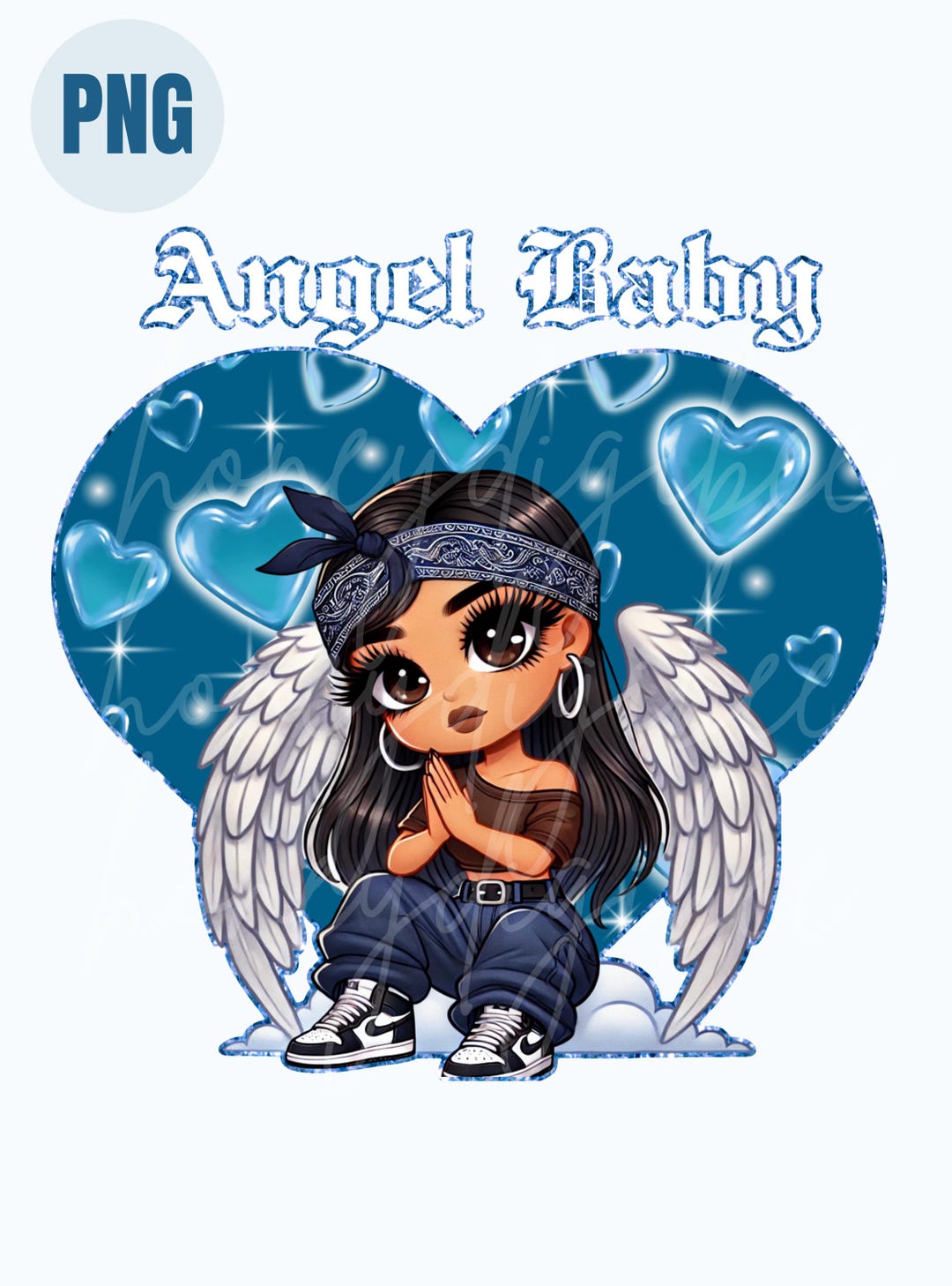 Chicana Chola Angel Baby PNG - Chola Style Angel, Chicana Modern Latina ...