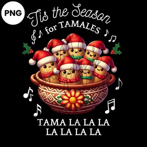 Christmas Tamales PNG: Mexican Food Shirt Design (digital Download) - Etsy