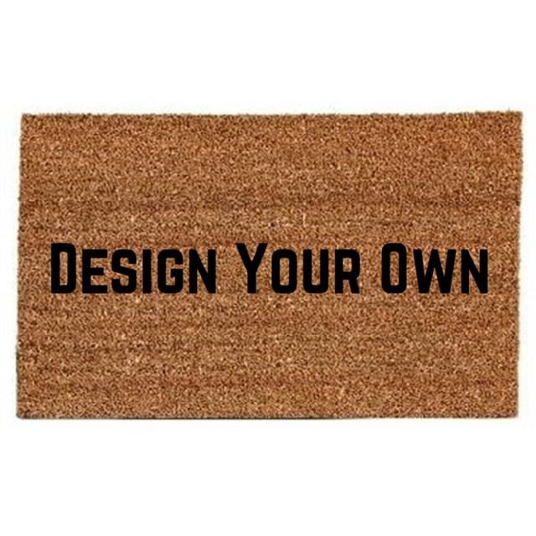 Design Your Own Custom Door Mat - Etsy
