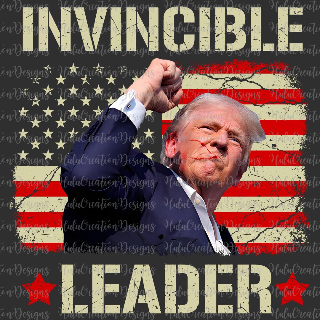 Invincible Leader Png, Donald Trump Presidential Campaign 2024 Png ...