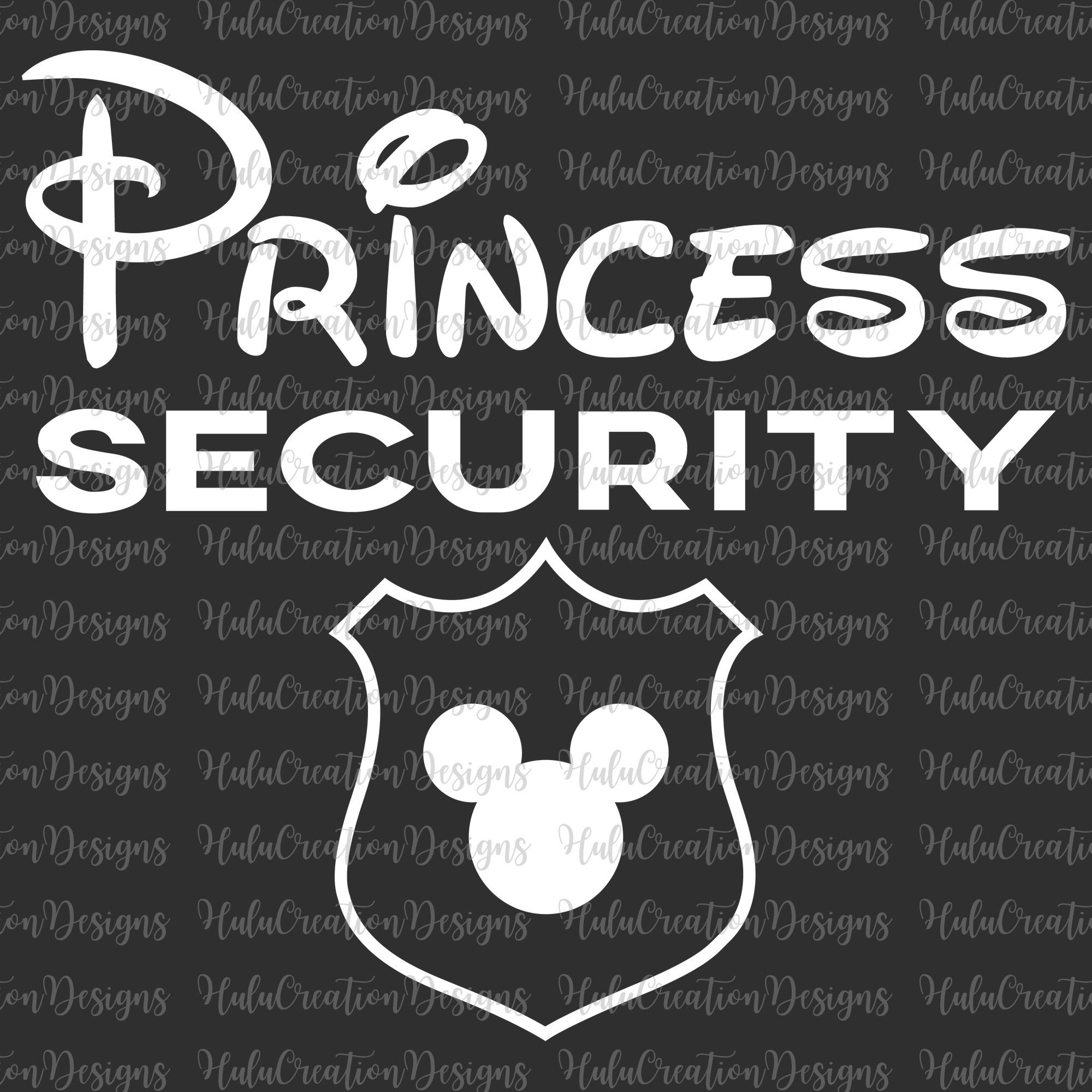 Princess Security Svg, Funny Dad Svg, Boyfriend Security Svg, Magical ...