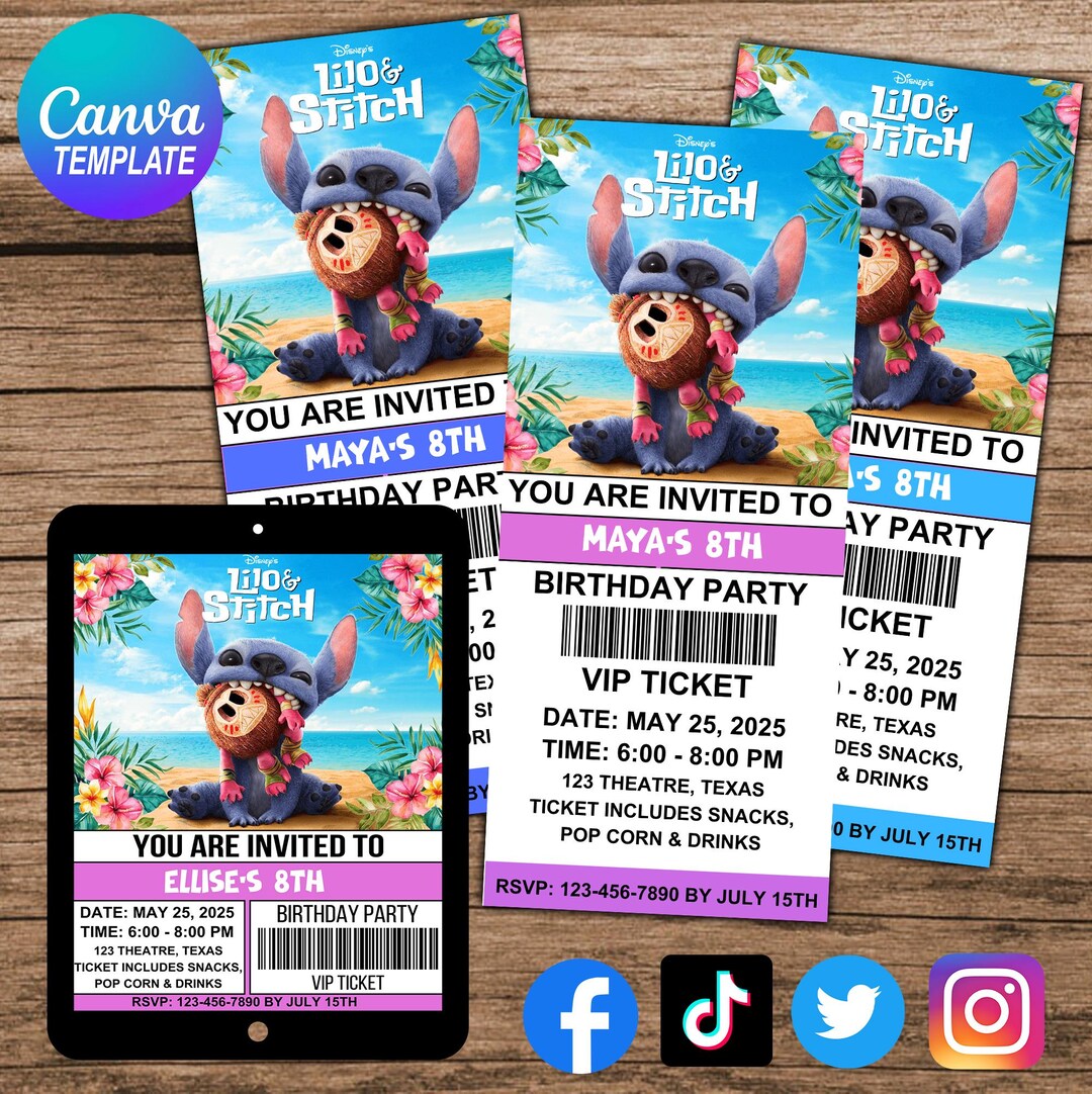 Custom Cartoon Movie Ticket, 2025 Cinema Voucher Png, Editable Blue ...