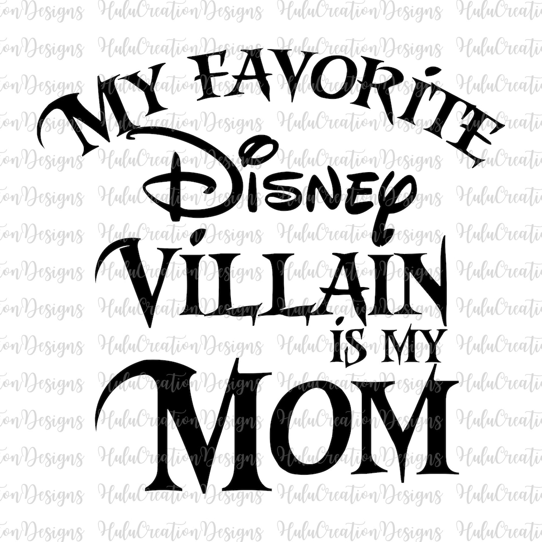 My Favorite Villain Is My Mom Svg Couple Lover Svg Couple Matching