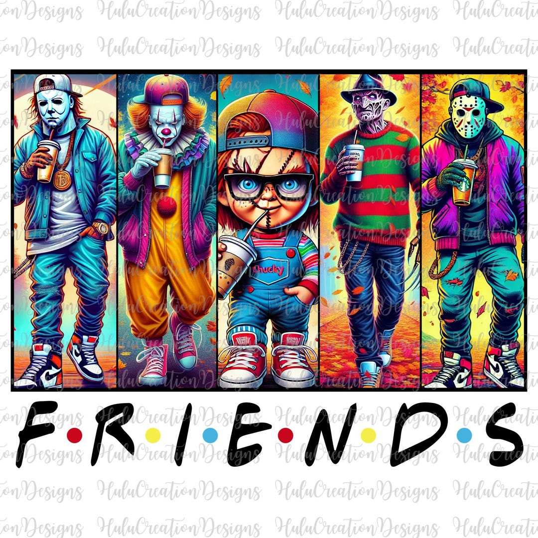 Scary Horror Characters, Halloween Horror Png, Horror Friends Png ...