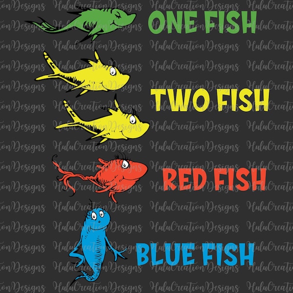 One Fish Two Fish - Etsy