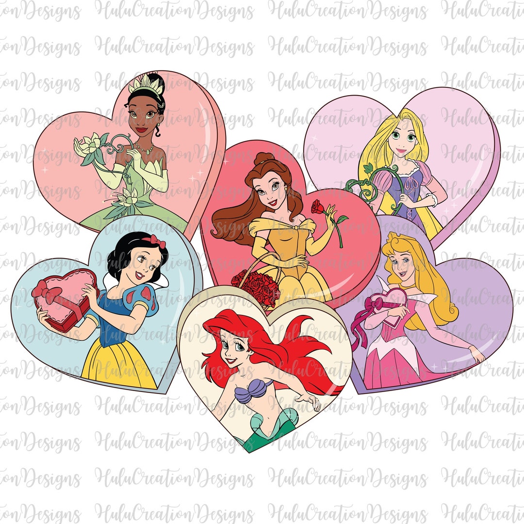 Princess Be Mine Png, Happy Valentine's Day, Magical Heart Valentines ...