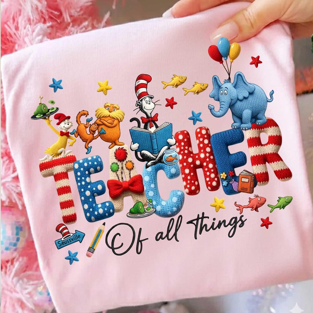 Faux Yarn Teacher of All Things Png, Latch Hook Yarn Crochet Dr Suess ...