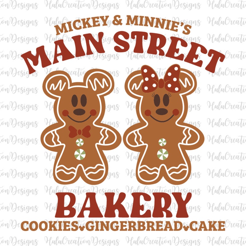 Mickey Gingerbread Svg - Etsy